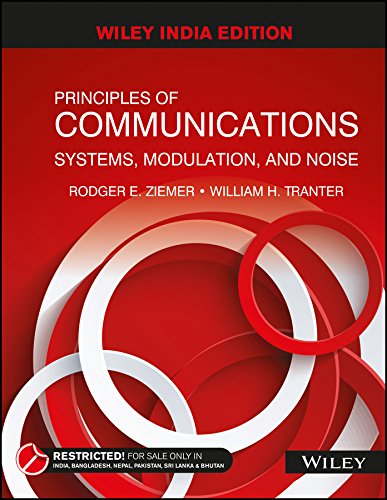 Principles Of Communications Systems Modulation And Noise Bookswagon